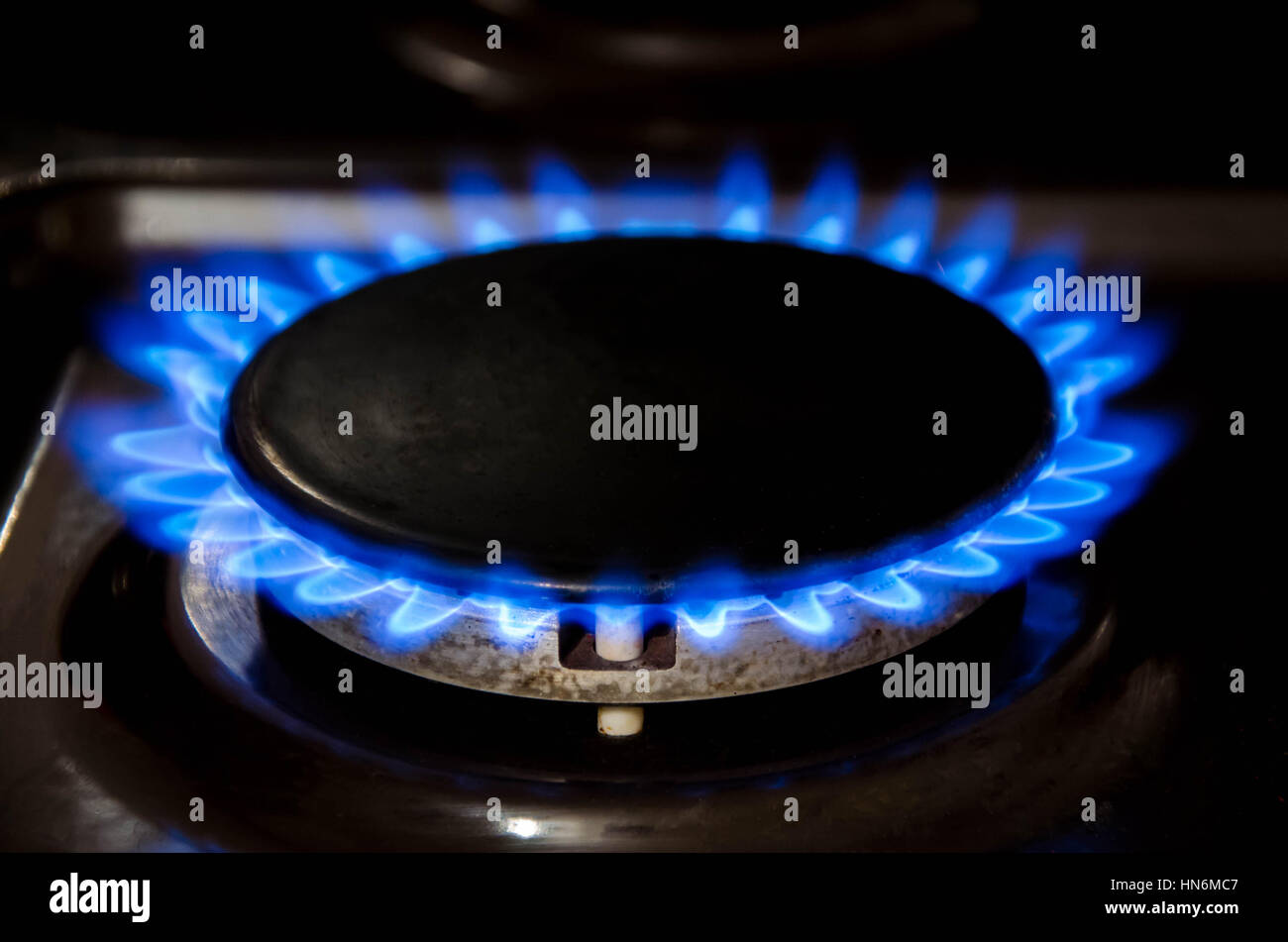 Burner fire flame hi-res stock photography and images - Alamy