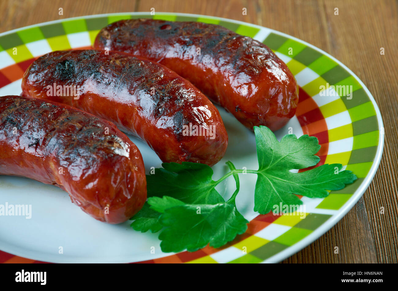 grillimakkara Finnish sausage grill Stock Photo - Alamy
