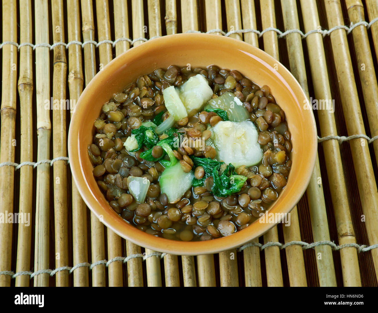 Adas bil hamod lebanese lentil hi-res stock photography and images - Alamy