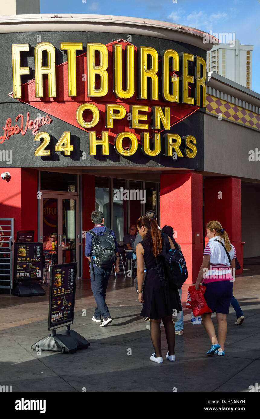 Fatburger restaurant hi-res stock photography and images - Alamy