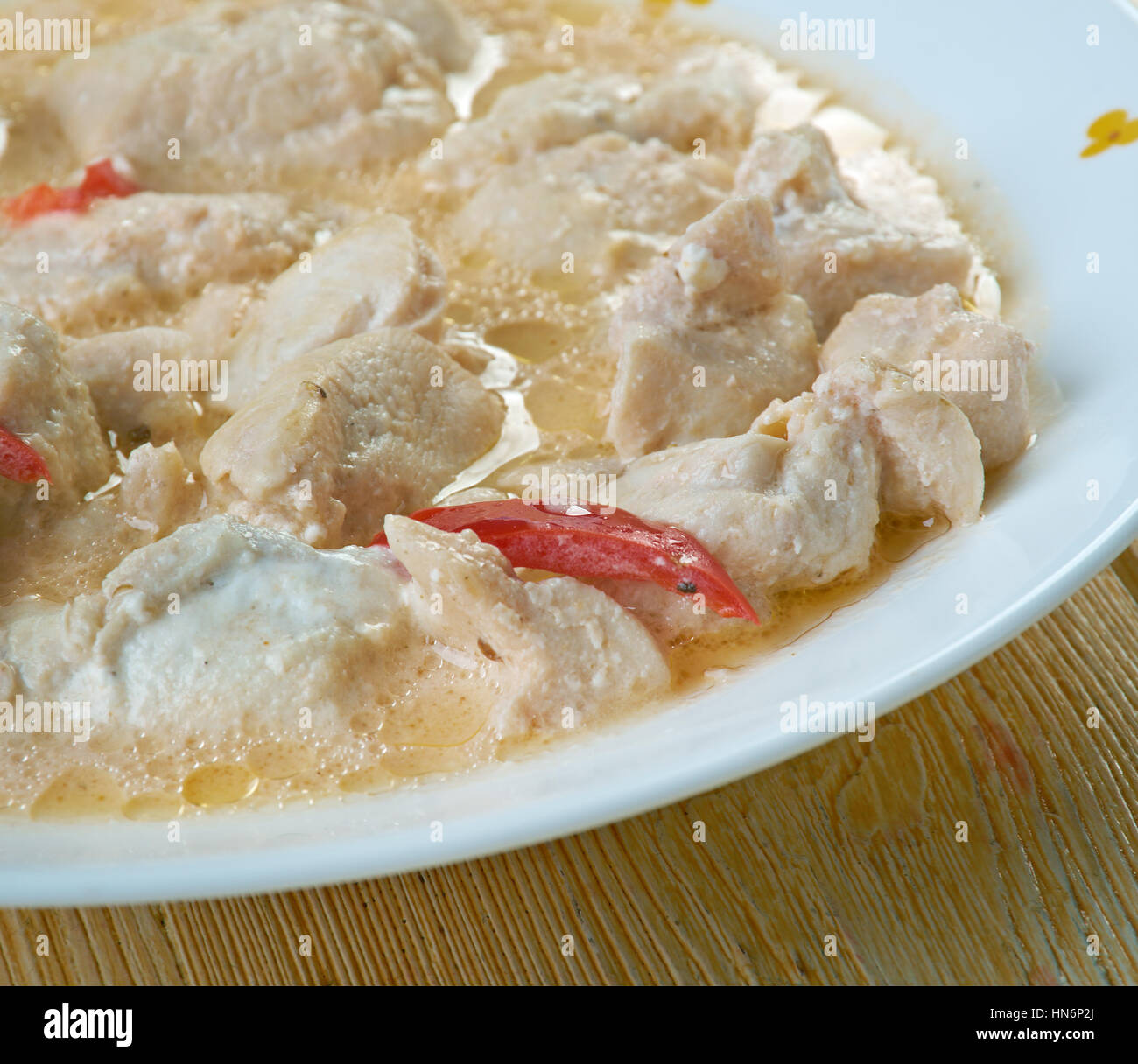 Chicken in Coconut Milk - Akoho sy Voanio very common dish in ...