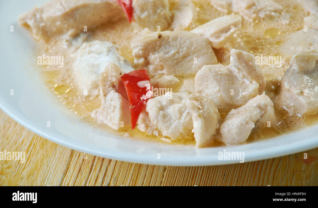Chicken in Coconut Milk - Akoho sy Voanio very common dish in ...