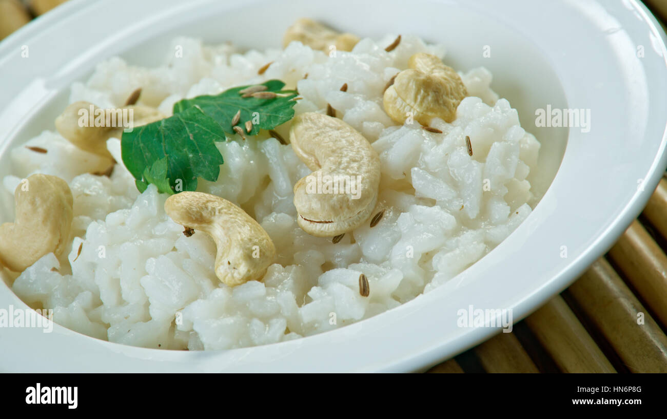 Zeera rice - Spicy aromatic Basmati rice Stock Photo - Alamy