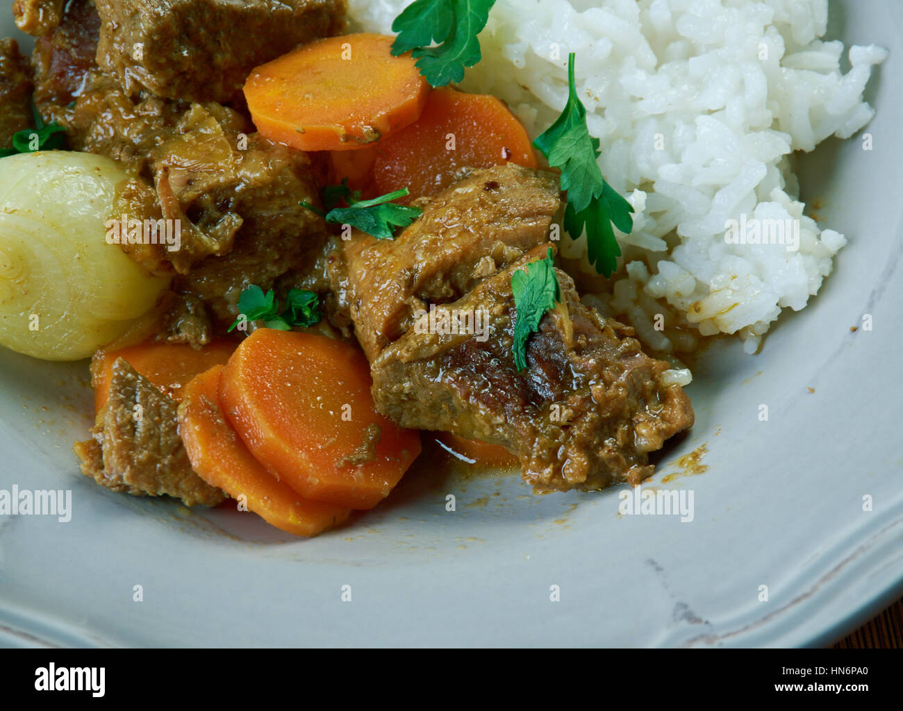 Beef Suqaar - Somalia’s most beloved dishes Stock Photo - Alamy