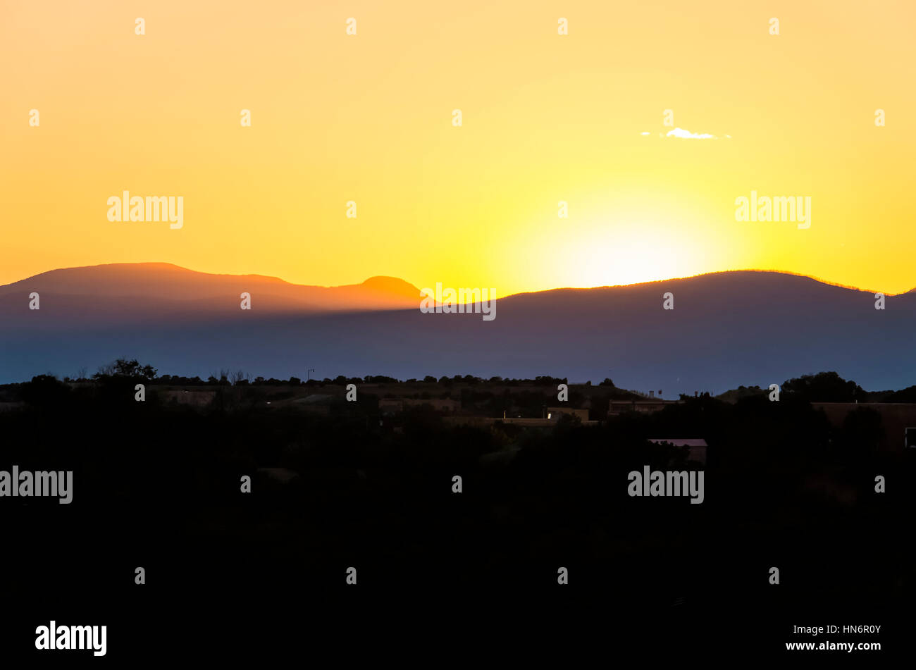 Santa fe landscape mountains hi-res stock photography and images - Alamy