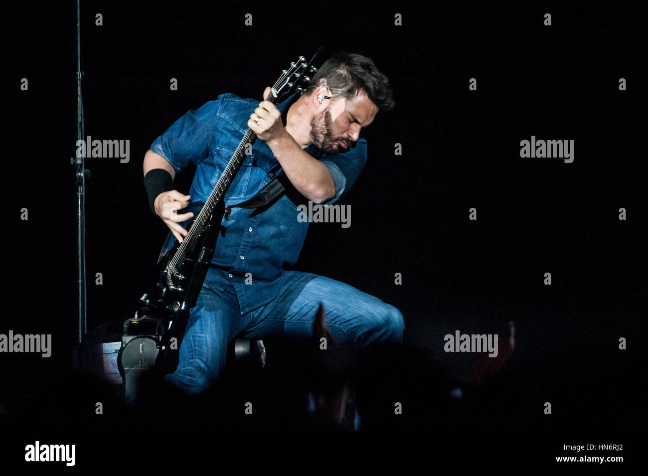 Nickelback live at Londons O2 Arena Stock Photo - Alamy