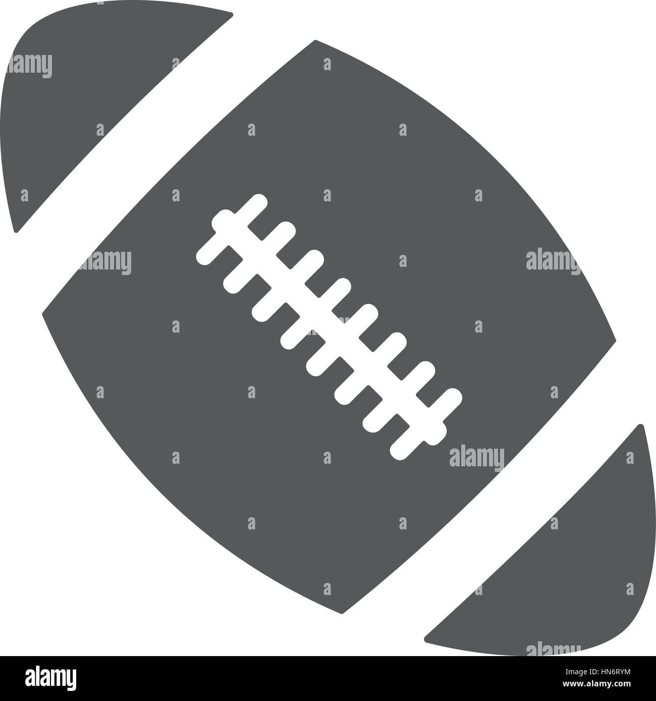 ball american football oval icon vector illustration eps 10 Stock ...