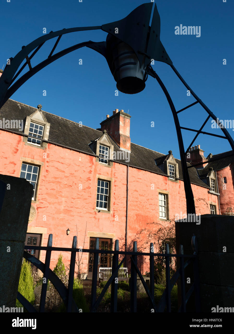 The Abbot House from the Abbey Churchyard Dunfermline Fife Scotland ...