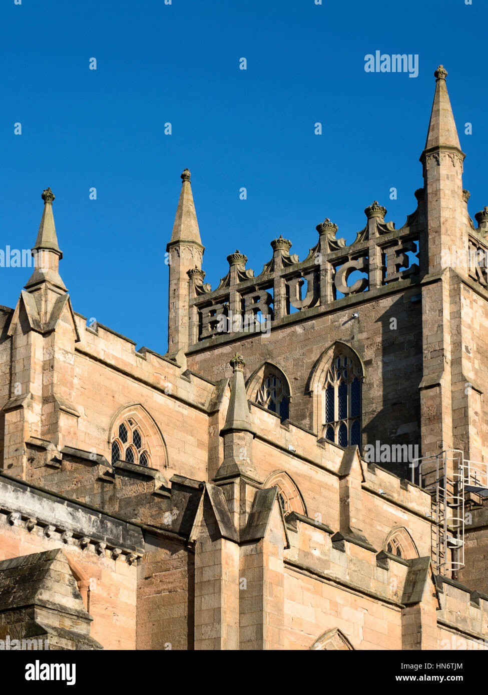 The Bruce Tower at Dunfermline Abbey Parish Church Dunfermline Fife ...