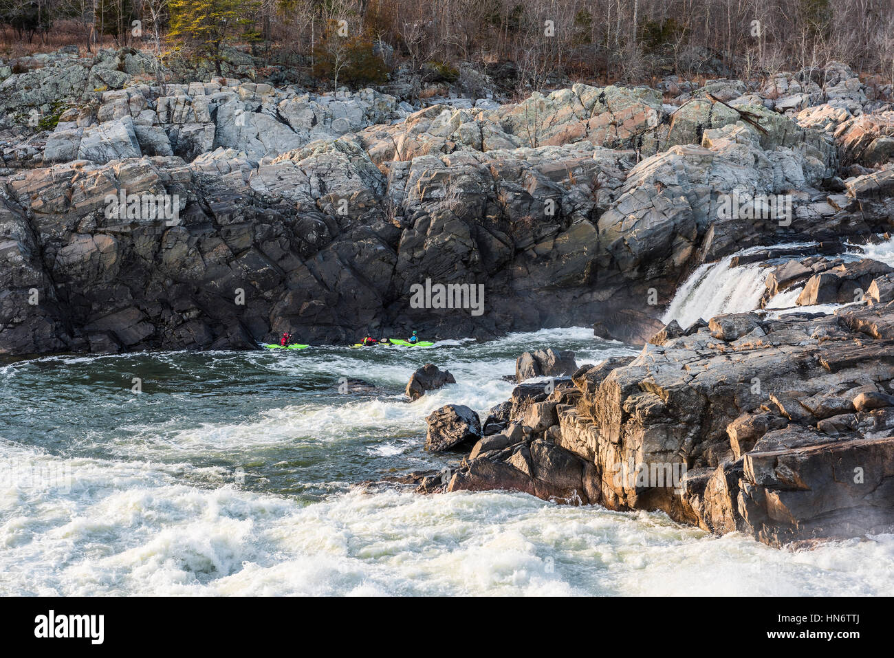 Rapids kayak waterfall hi-res stock photography and images - Alamy