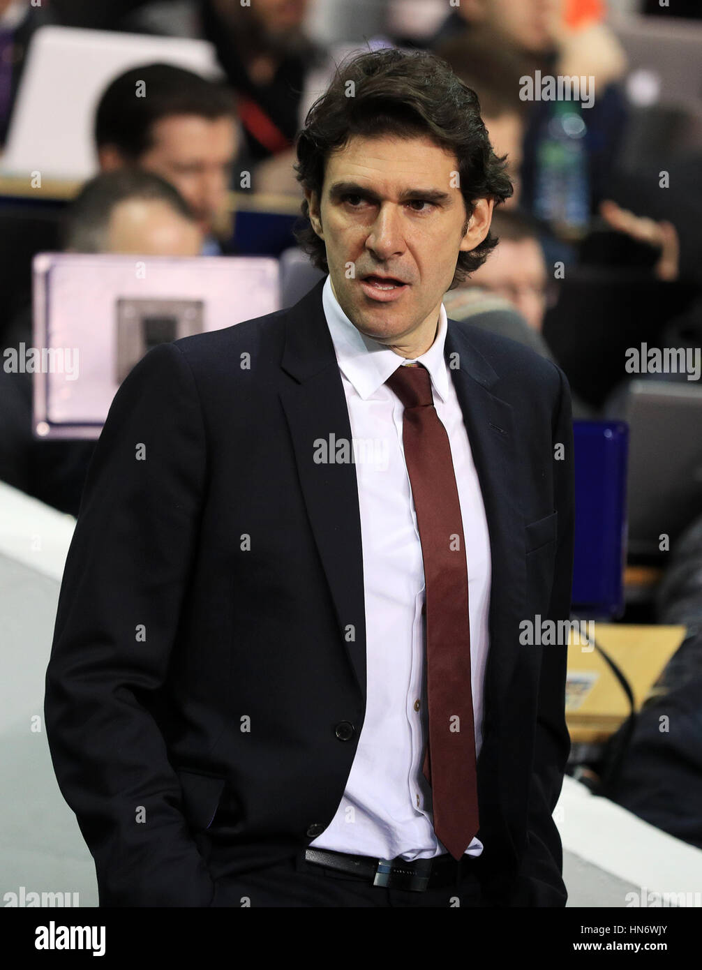 Middlesbrough manager Aitor Karanka Stock Photo - Alamy