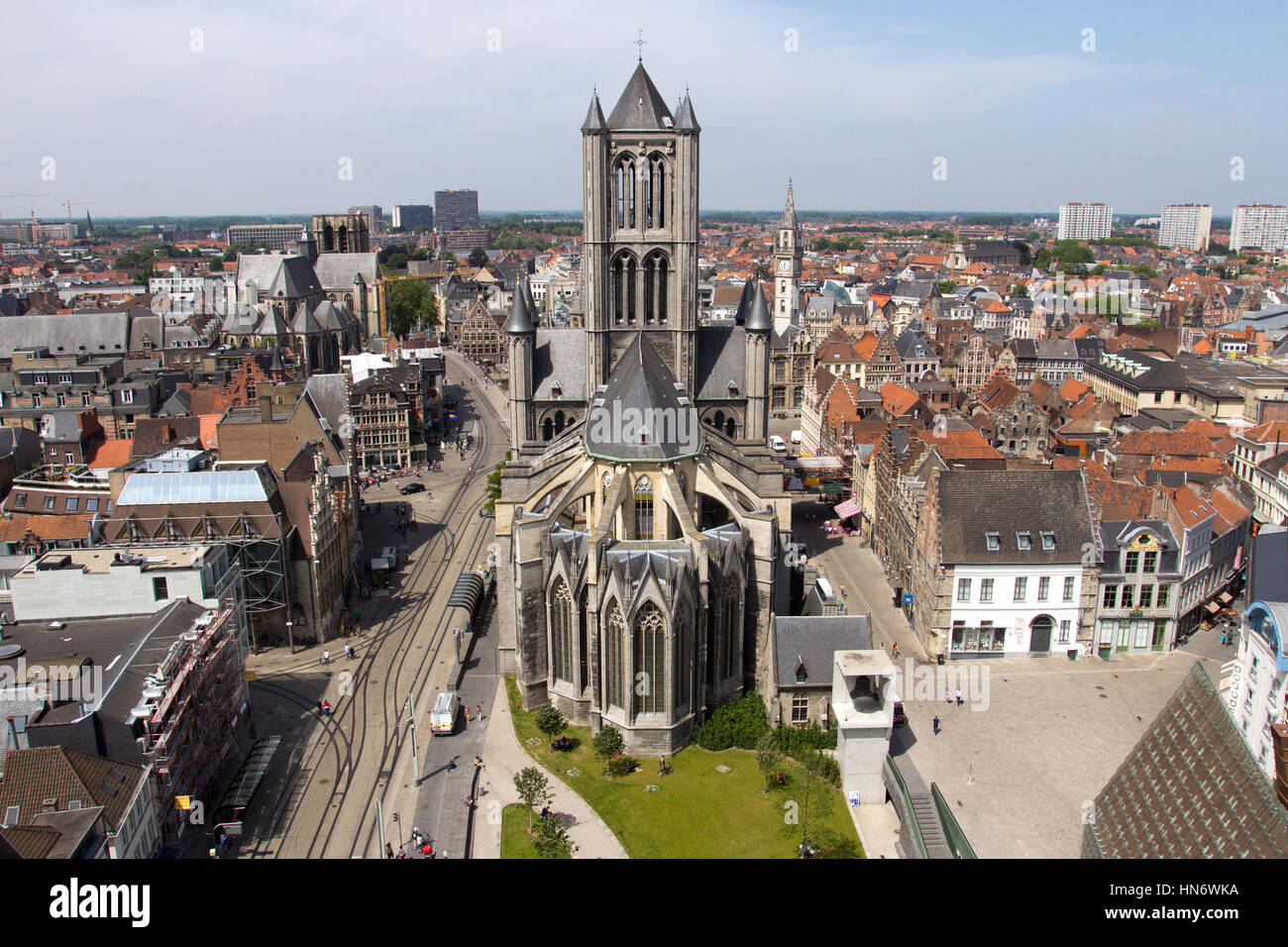 St Bavos Cathedral in Gent, Belgium Stock Photo - Alamy