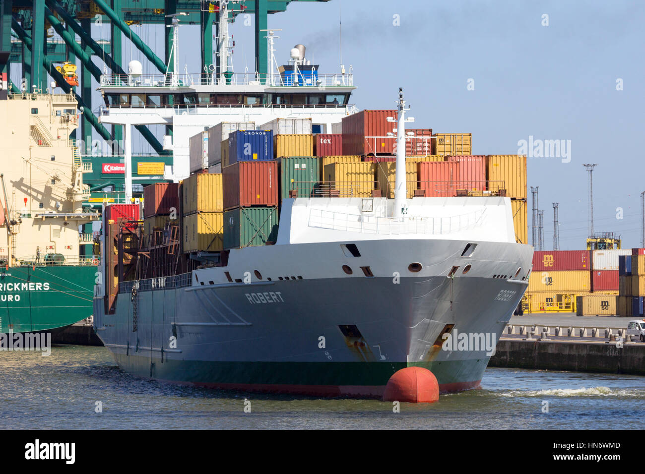 Largest container terminal hi-res stock photography and images - Alamy
