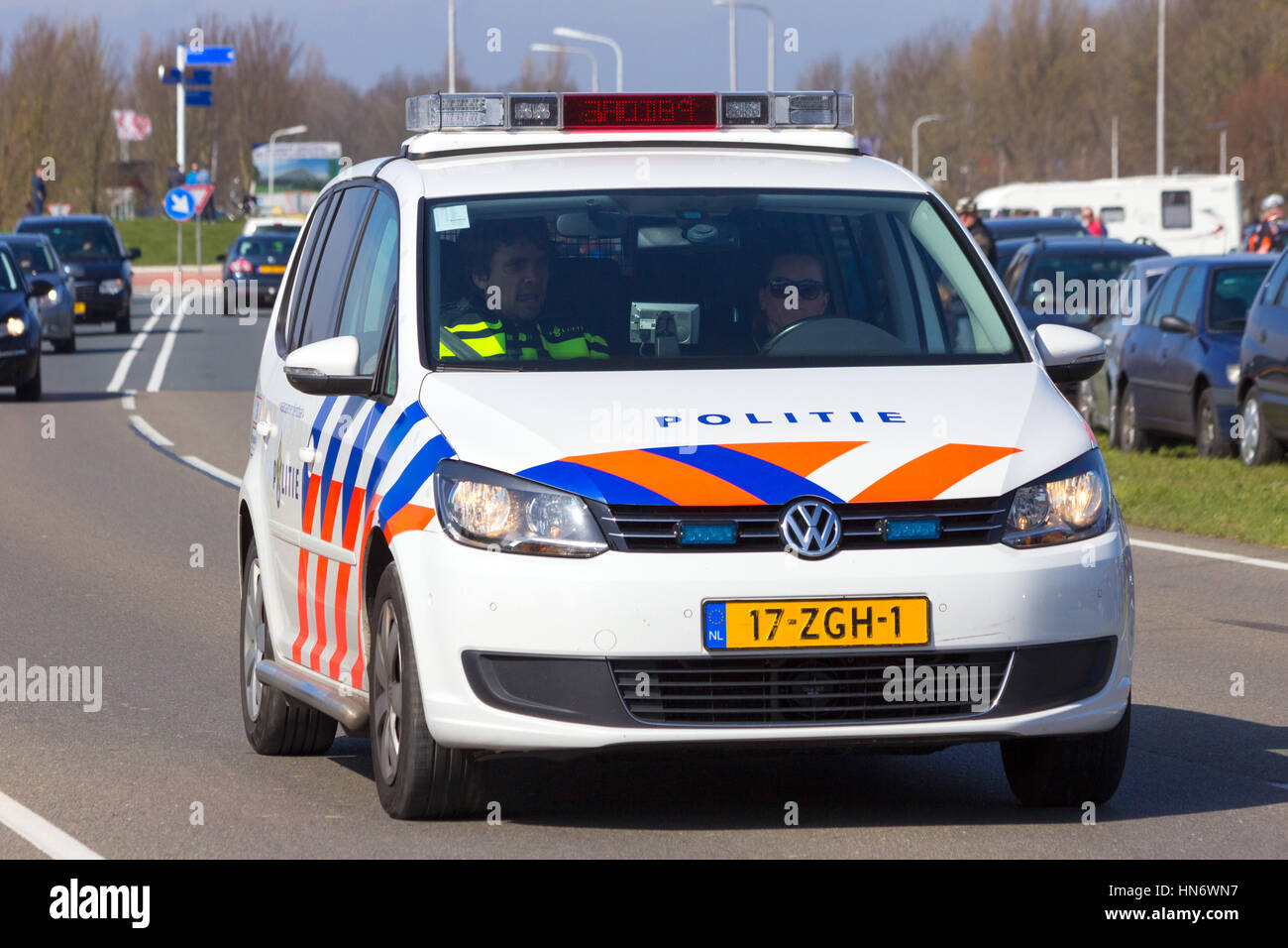Dutch police car hi-res stock photography and images - Alamy