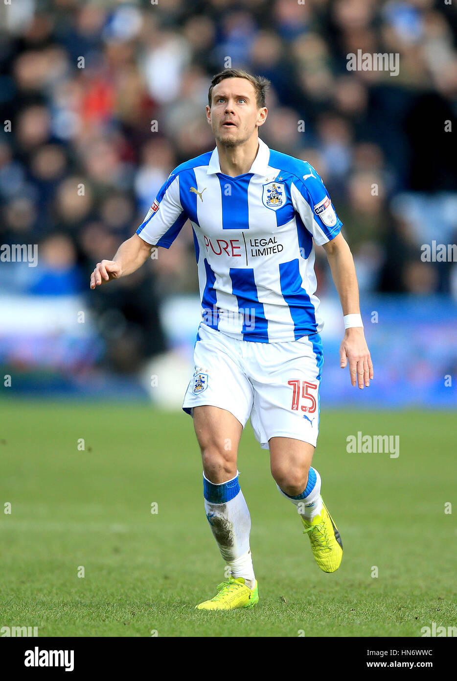 Huddersfield Town's Chris Lowe Stock Photo - Alamy