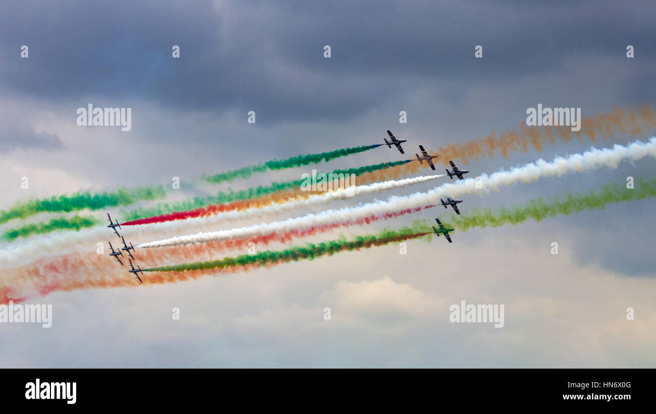 VOLKEL, THE NETHERLANDS - JUNE 15: The Italian demonstration team ...