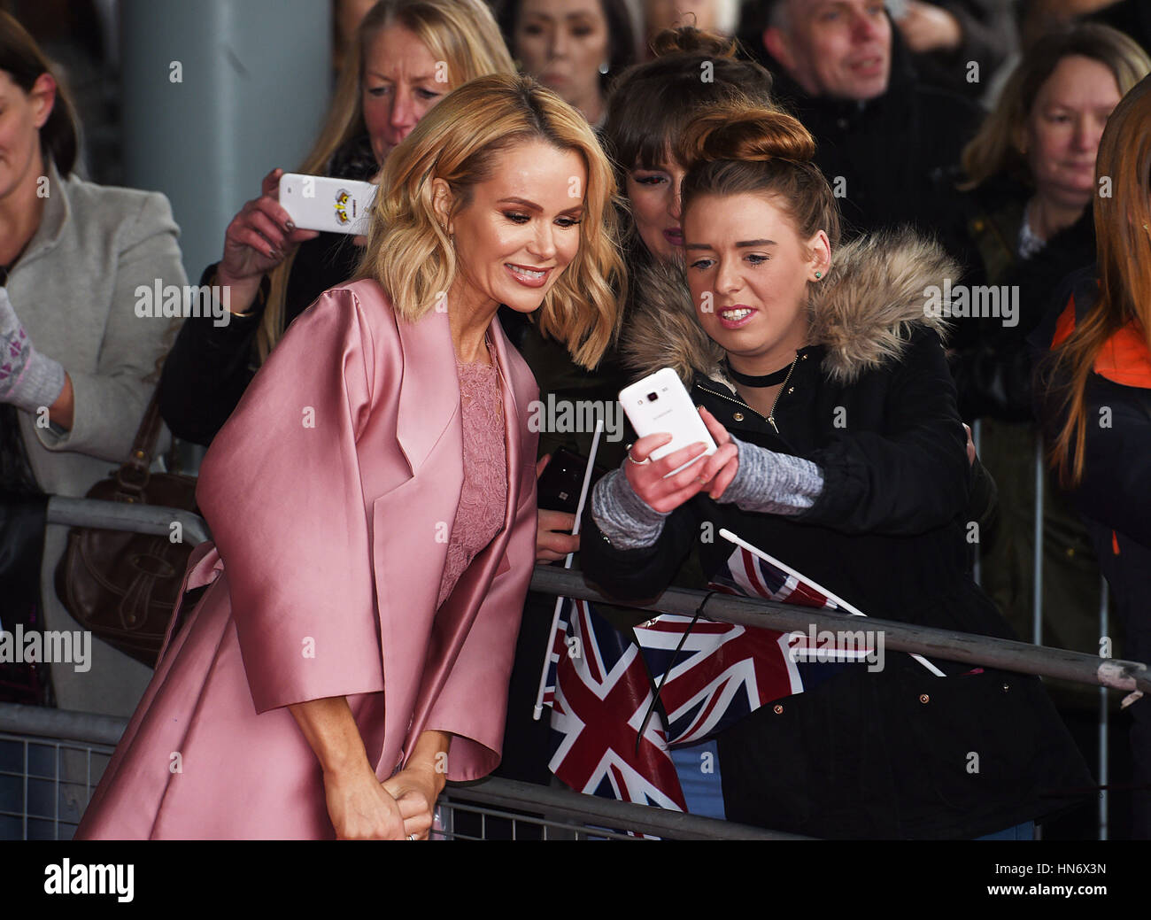 Amanda Holden attending the judges auditions for Britain's Got Talent ...