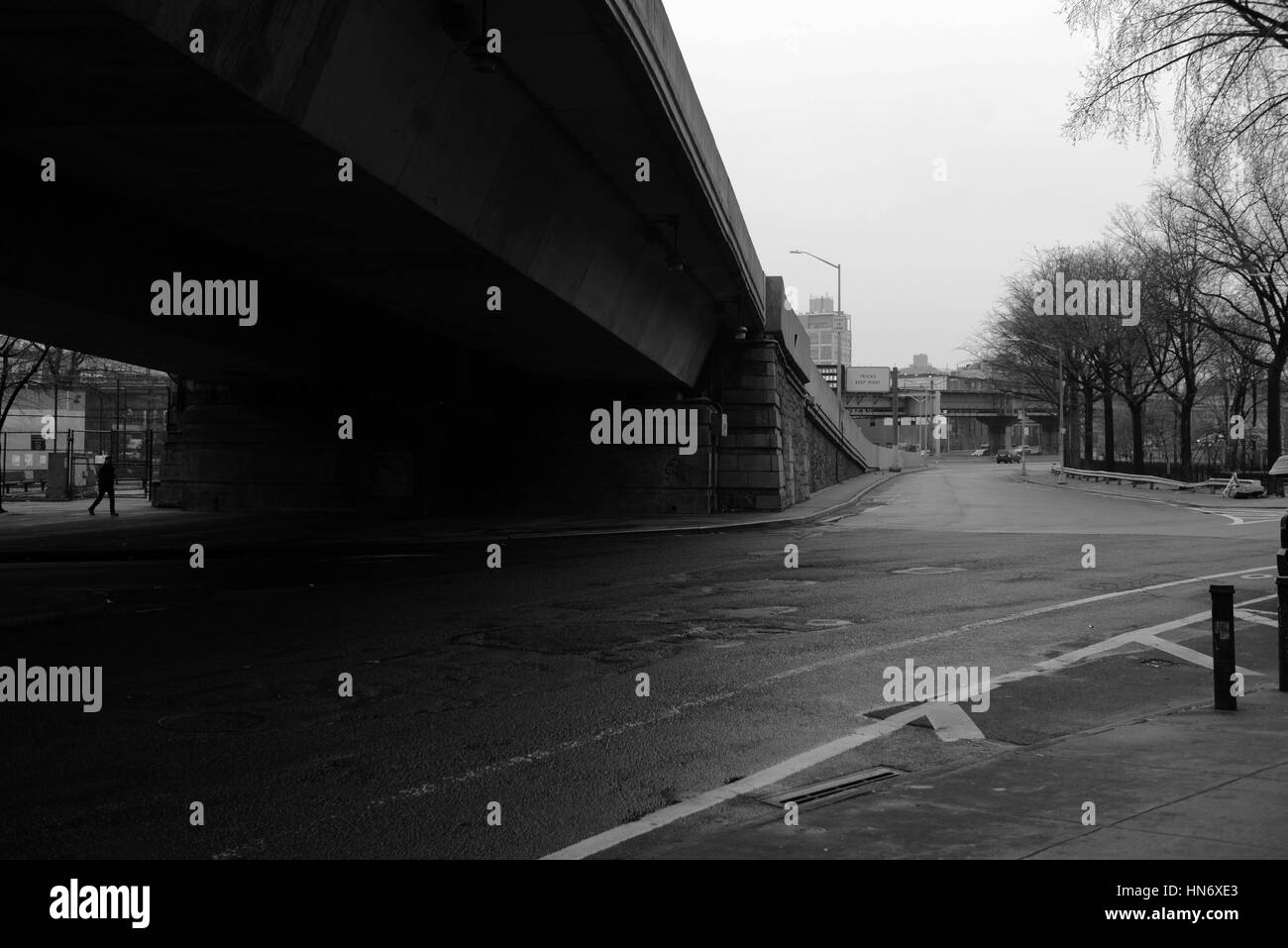 Exit ramp, Williamsburg, Brooklyn, NYC Stock Photo - Alamy