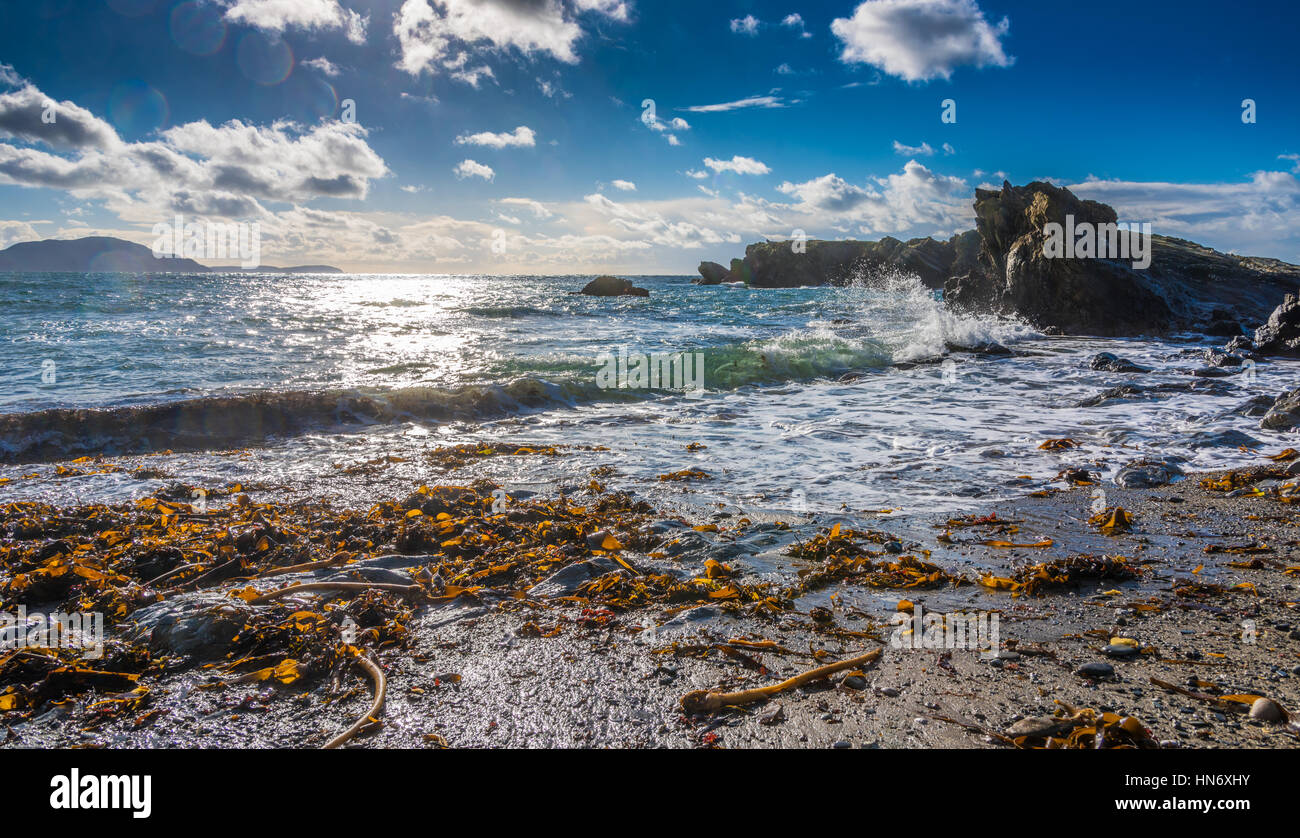 Niarbyl, Isle of Man Stock Photo - Alamy