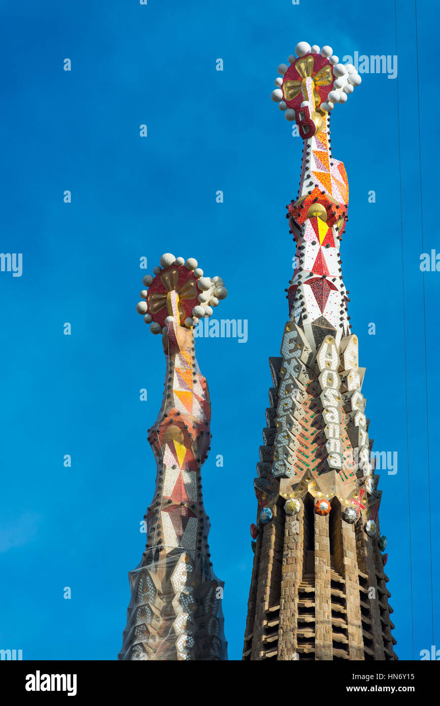 Sky sagrada familia antoni gaudi hi-res stock photography and images ...
