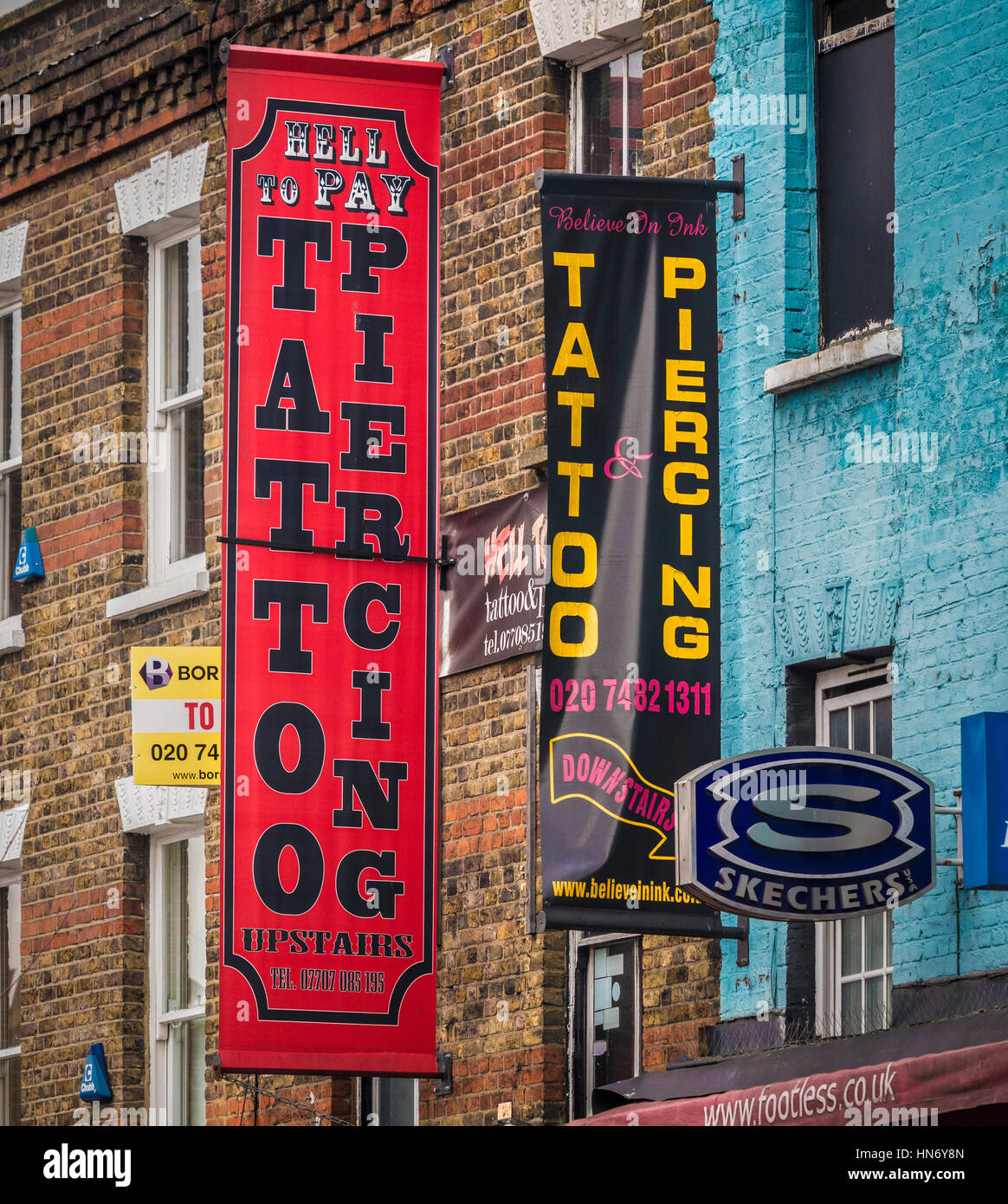 Tattoo studio facade hi-res stock photography and images - Alamy