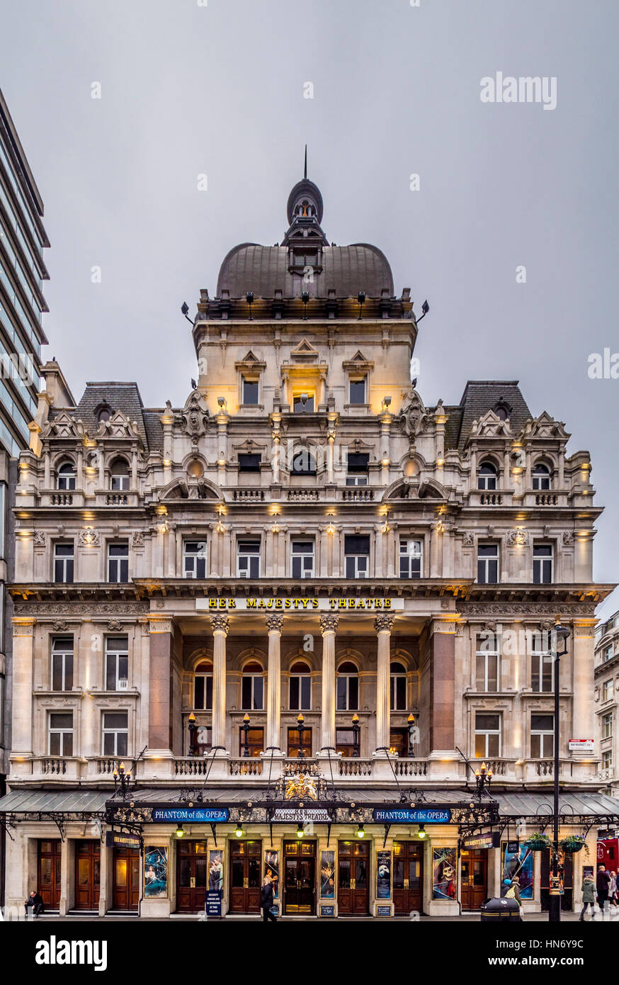 Her Majesty's Theatre, Haymarket, St. James's, London SW1Y 4QL, UK ...