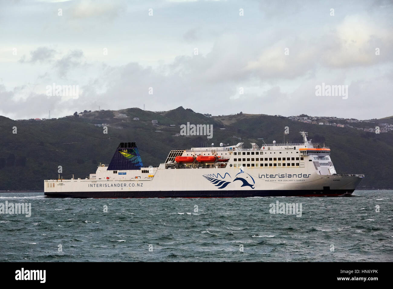 Interislander Ferry, Wellington, New Zealand Stock Photo - Alamy