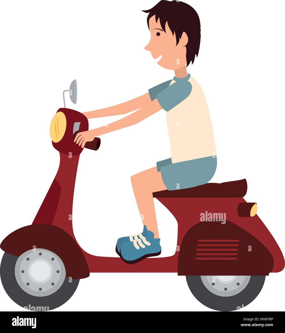 human figure riding motorcycle vector illustration design Stock Vector ...