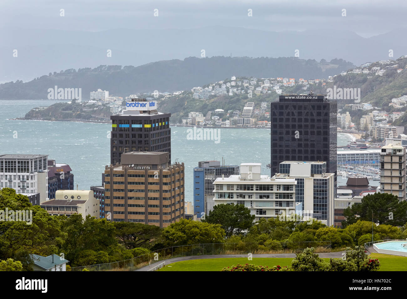 New zealand buildings architecture hi-res stock photography and images ...