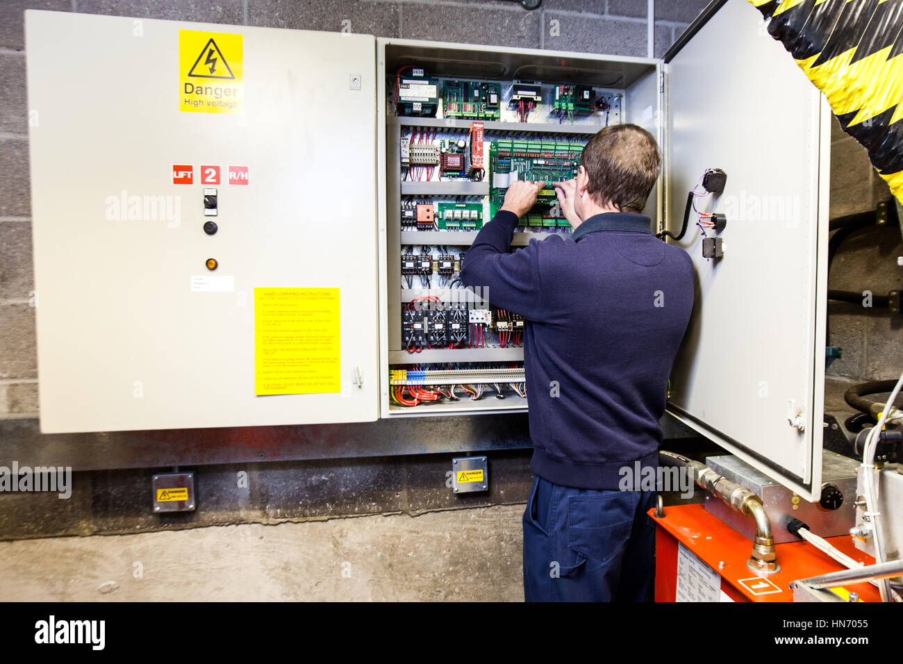 Lift control panel hi-res stock photography and images - Alamy