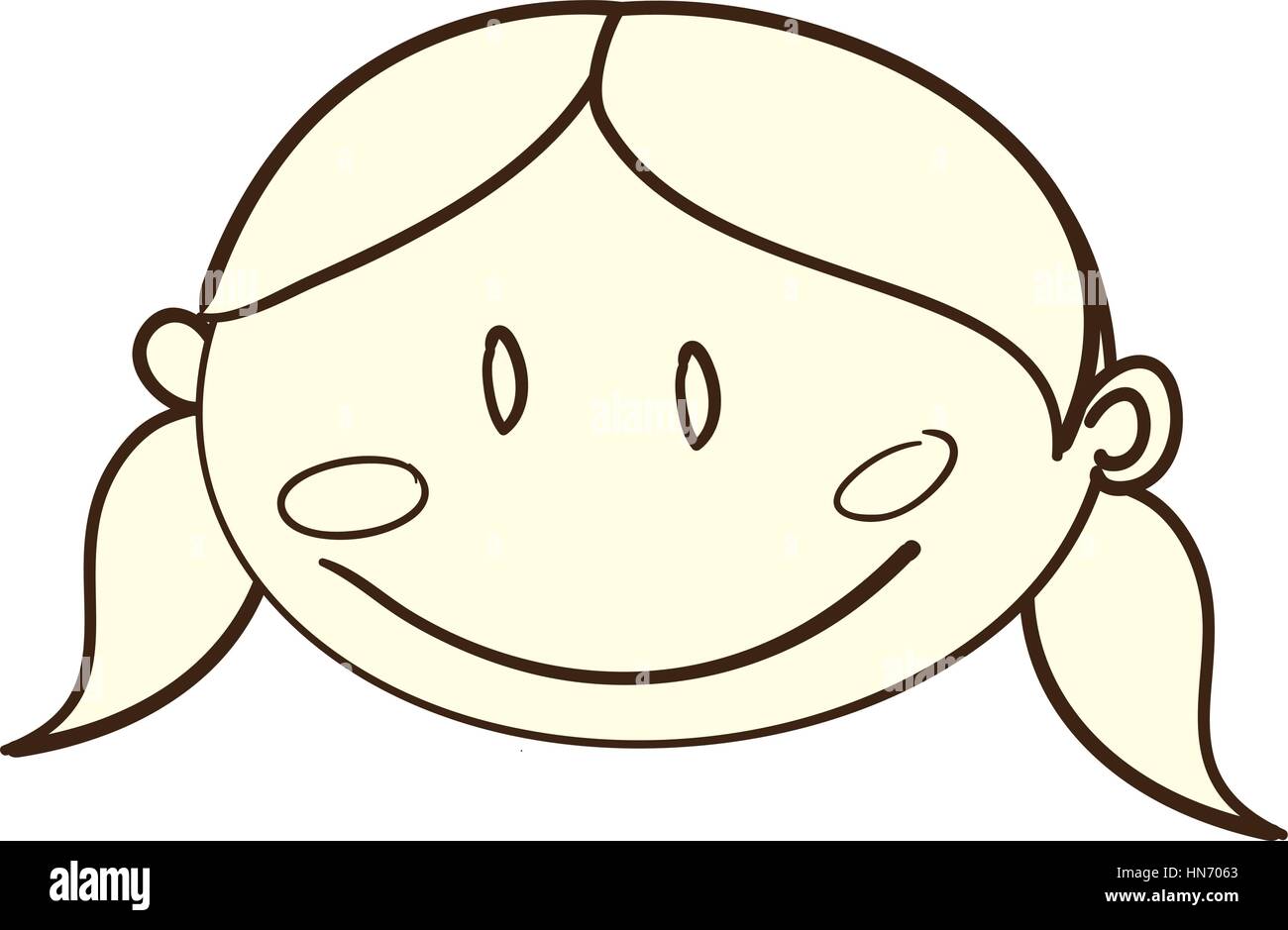 cute girl drawing icon vector illustration design Stock Vector Image ...
