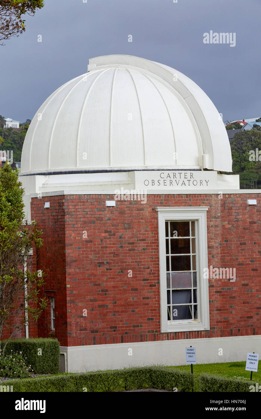 Carter Observatory, Wellington, New Zealand Stock Photo - Alamy
