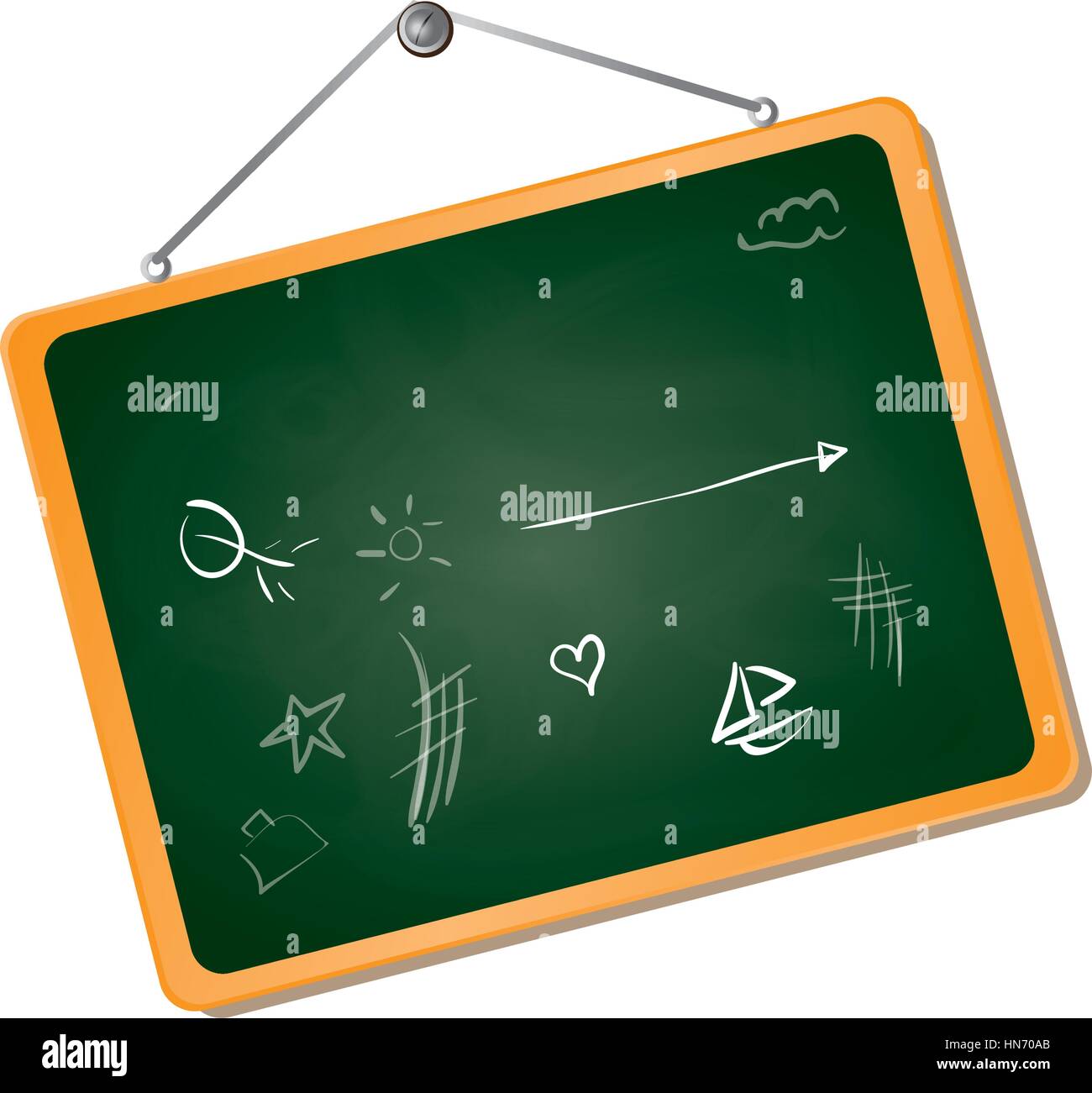 Board hanging tools equipment Stock Vector Images - Alamy