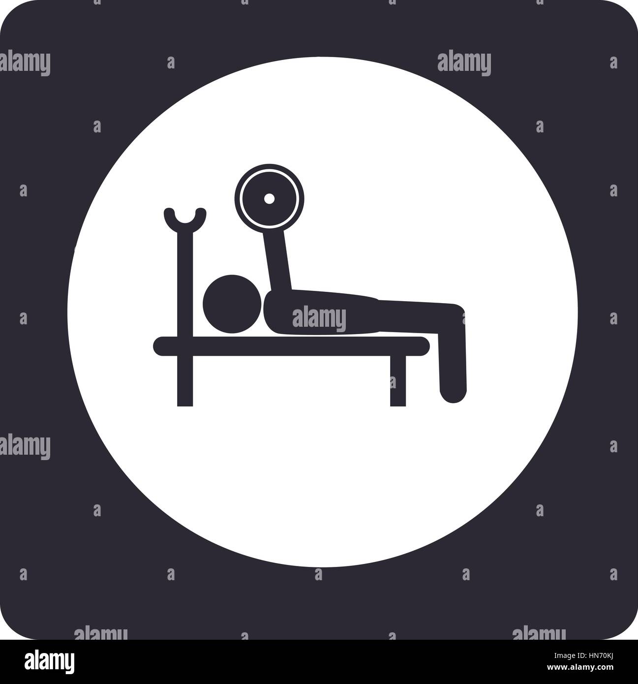 Man lifting legs gym Stock Vector Images - Alamy