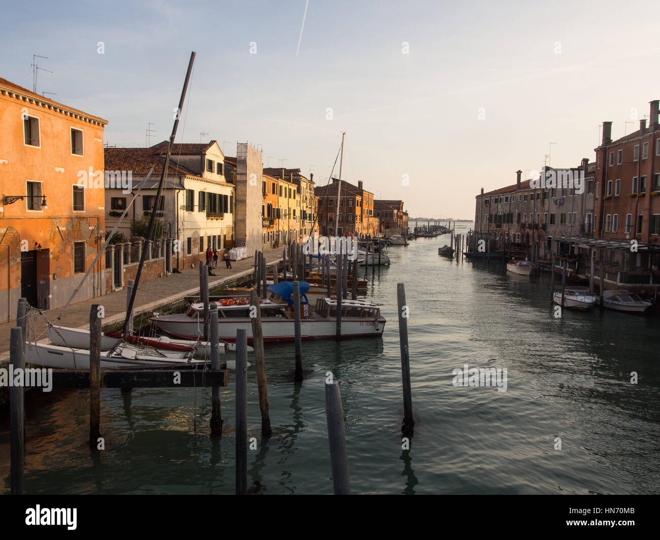 Venice architecture. Streets and channels of spring Venice Stock Photo ...