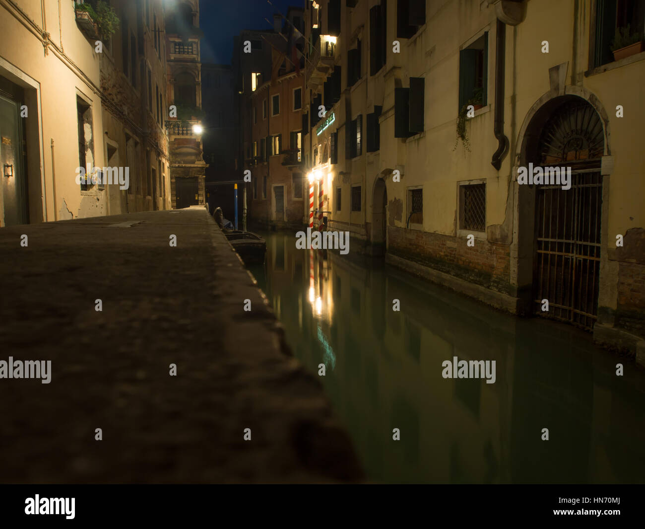 Venice architecture. Streets and channels of spring Venice Stock Photo ...
