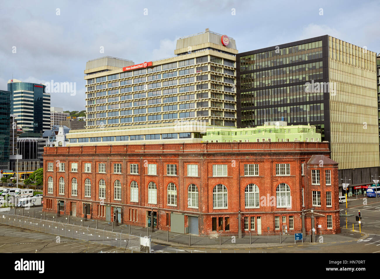 New Zealand Post, Wellington, New Zealand Stock Photo - Alamy