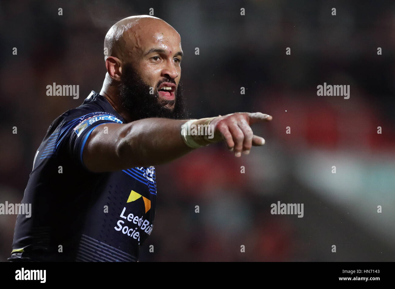 Leeds' Jamie Jones-Buchanan during the Super League match at the ...