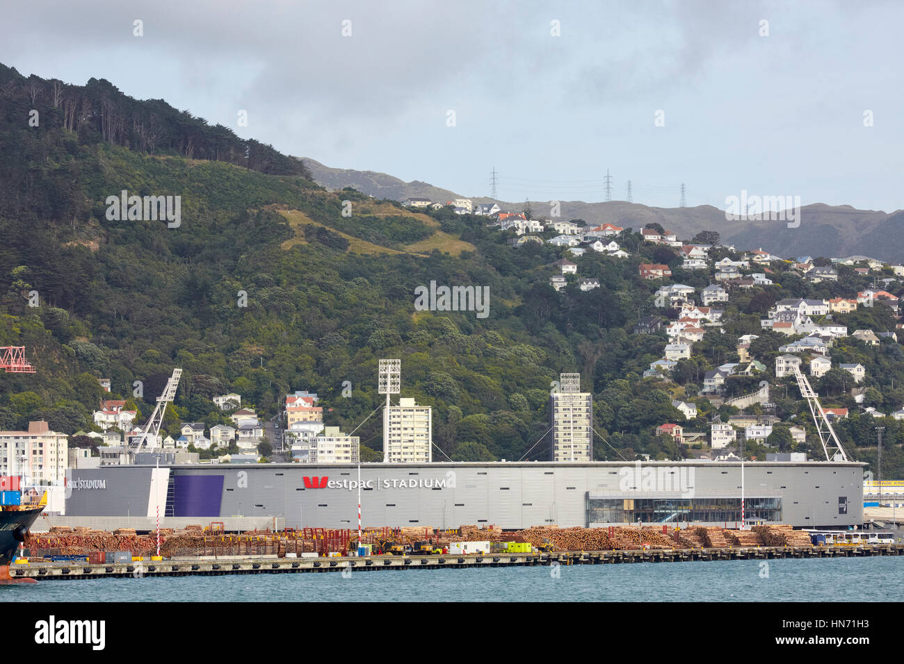 Westpac Stadium, Wellington, New Zealand Stock Photo - Alamy