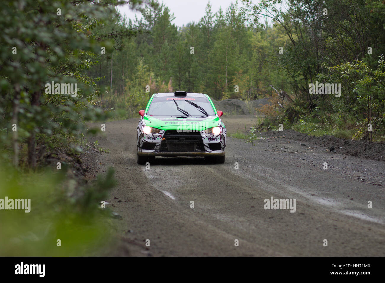 Asbest, Russia July 31, 2016 - Rally "Ecover 2016" 4th stage of the ...