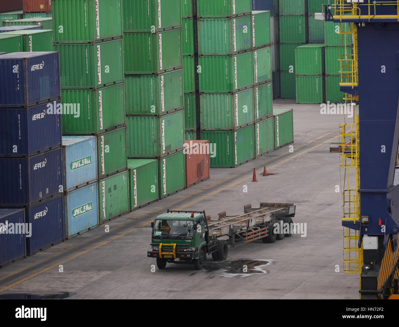 Port of Tanjung Priok. Port of Tanjung Priok is the main modern port ...
