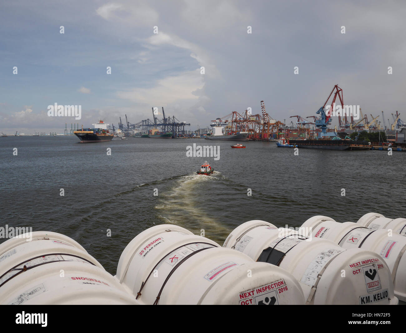 Port of Tanjung Priok. Port of Tanjung Priok is the main modern port ...