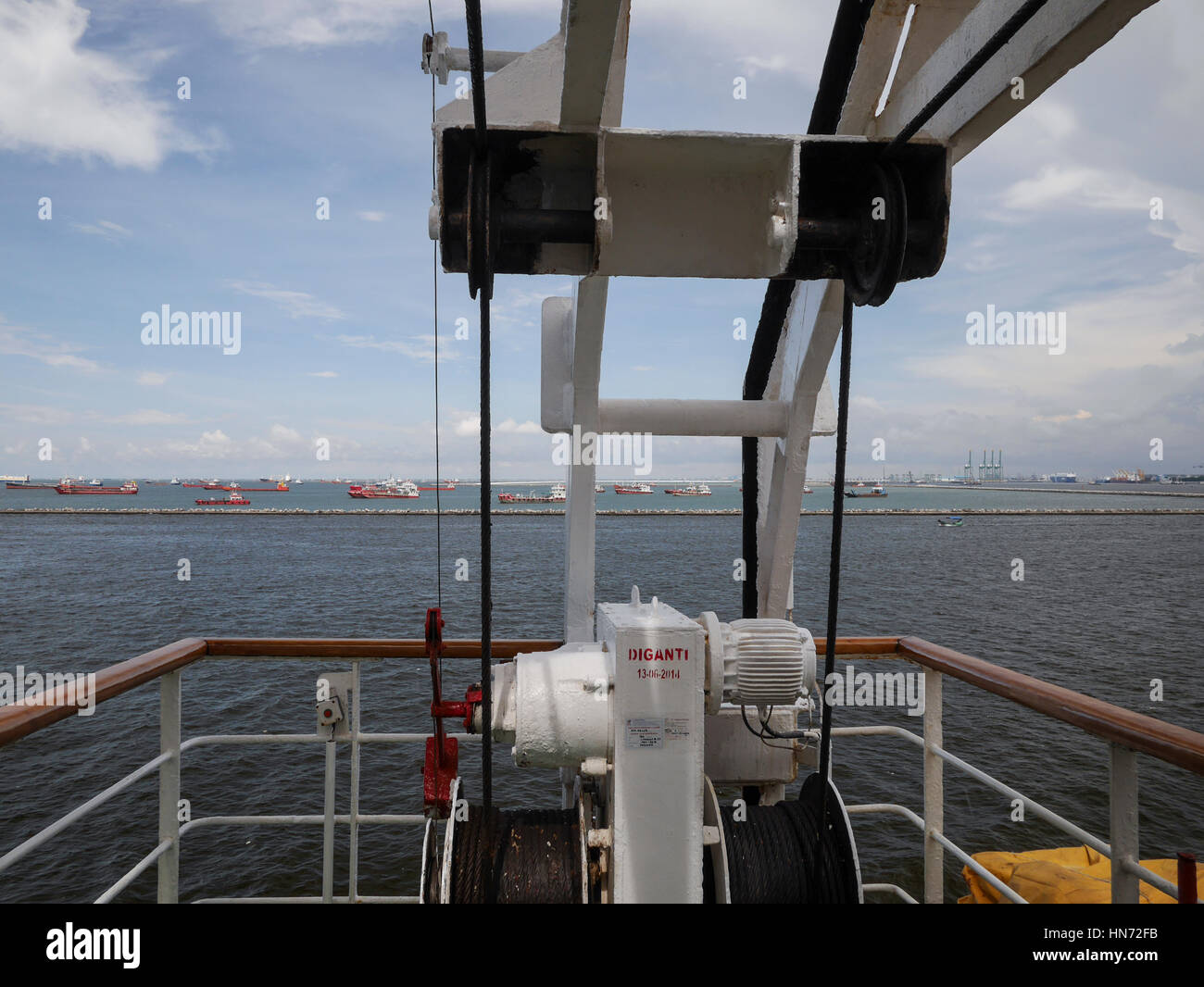 Port of Tanjung Priok. Port of Tanjung Priok is the main modern port ...