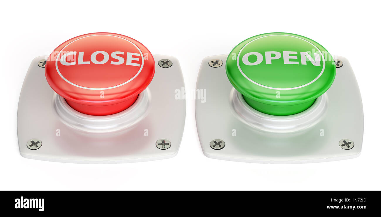 Two push buttons hi-res stock photography and images - Alamy