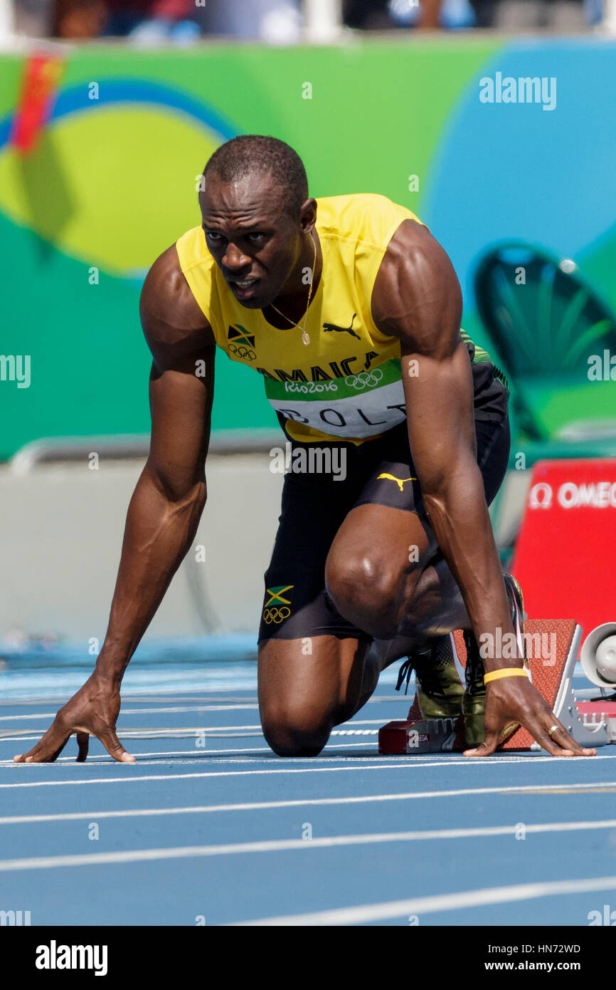 Usain Bolt Starting Position