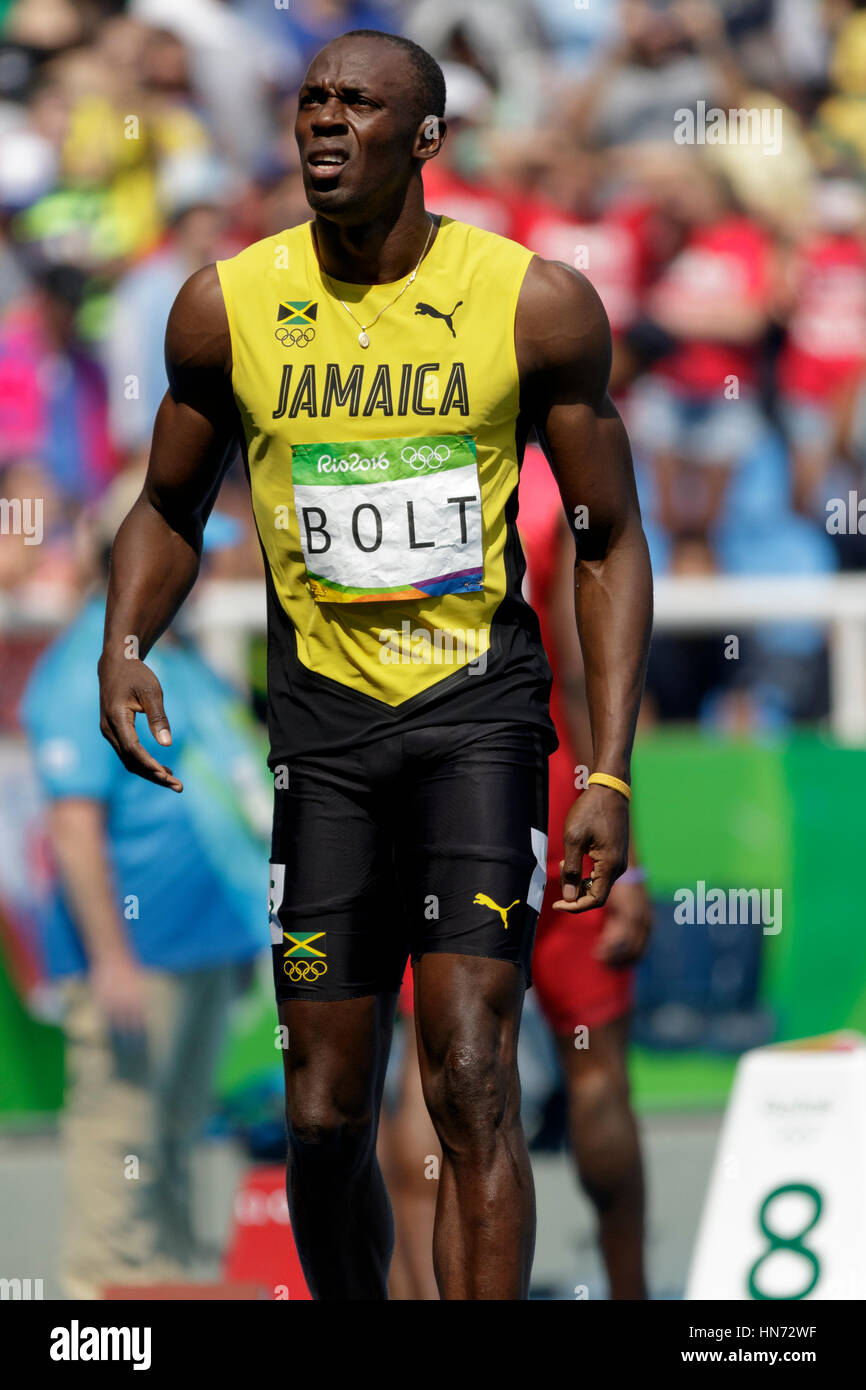 Usain bolt august 16, 2016 hi-res stock photography and images - Alamy
