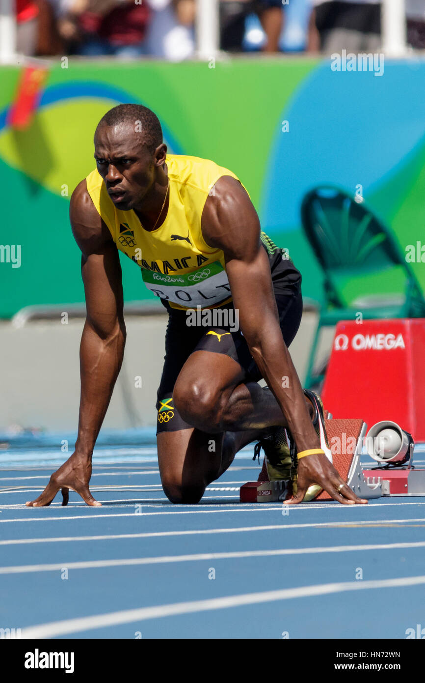 Usain Bolt Starting Position