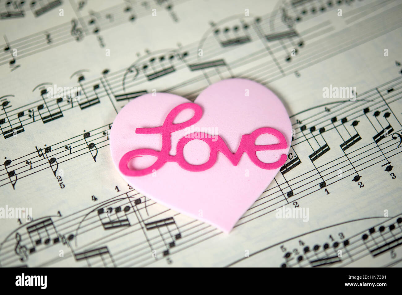 Pink love heart hi-res stock photography and images - Alamy