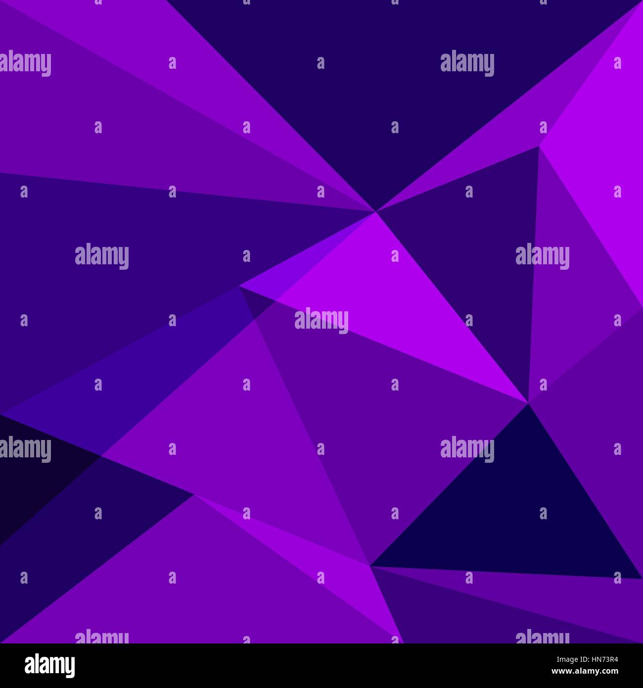 Purple low poly design element background, stock vector Stock Vector ...