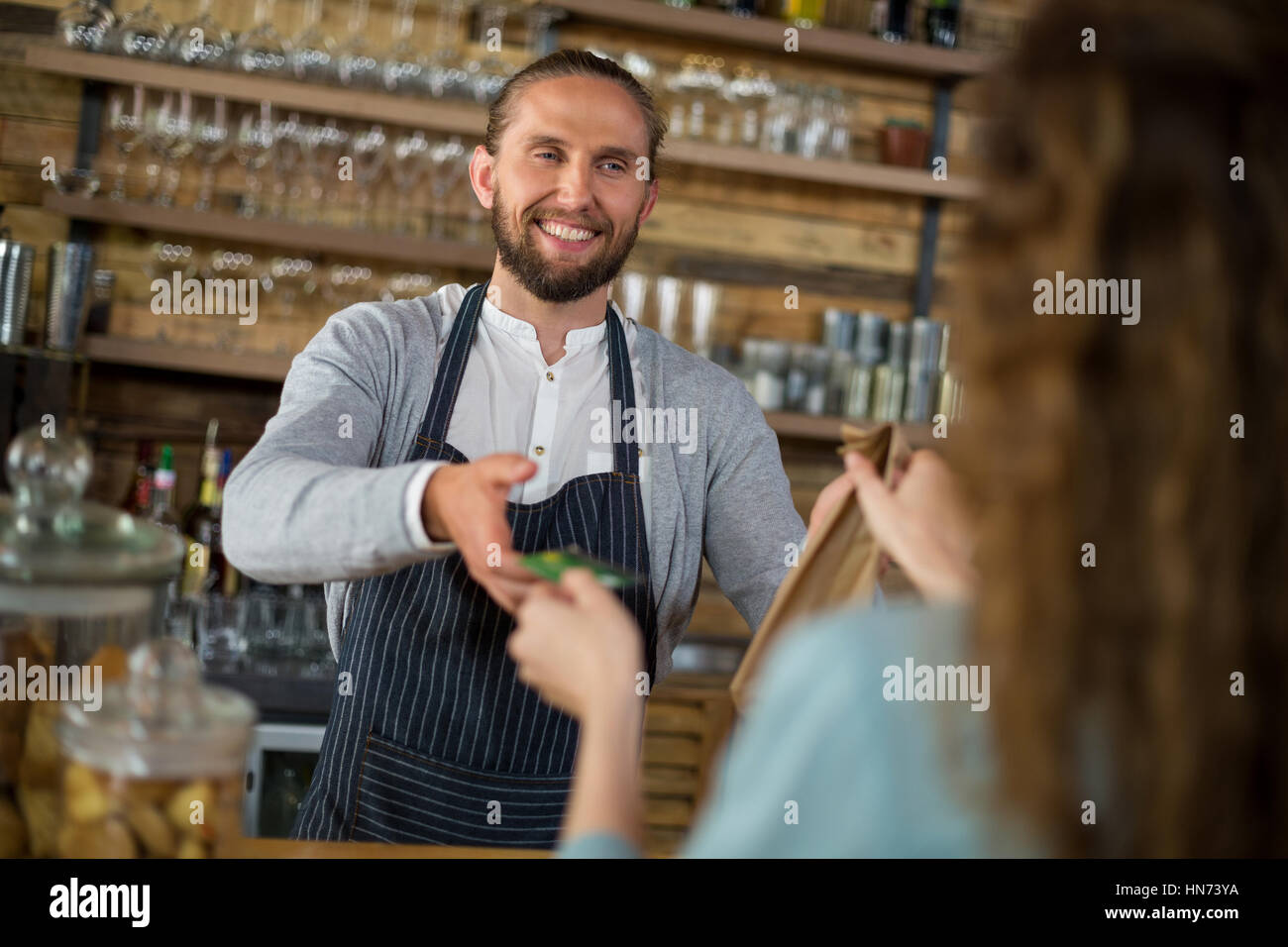 Parcel counter hi-res stock photography and images - Alamy